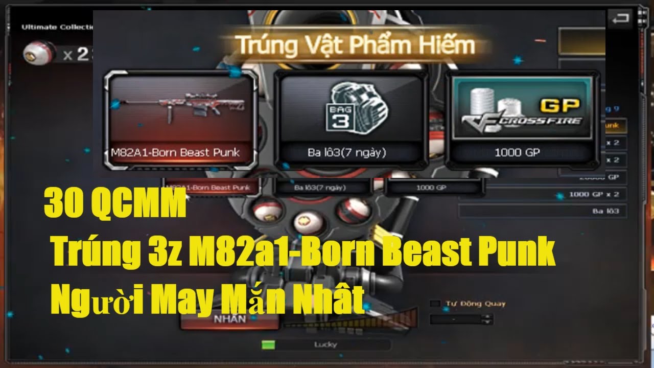 [ Bình Luận CF ] Quay QCMM Combo VTC Mới Update Trúng Ngay 3z M82a1 ...