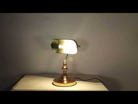 VENON AYDINLATMA BANKER MASA LAMBASI  #bankerdesklamp #bankerdesk #bankerlamp #desklamp