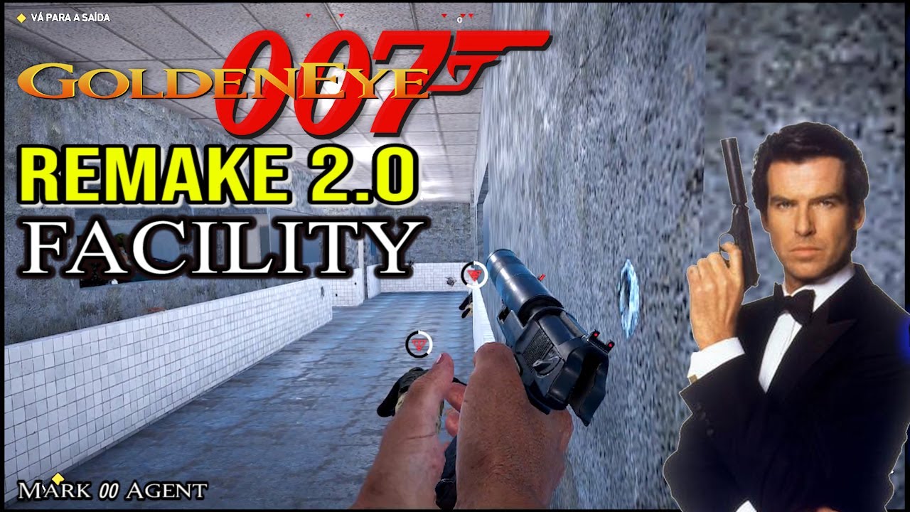 007 GOLDENEYE REMAKE 2.0 FASE2: FACILITY - VERSÃO GOLDENEYECRY - YouTube