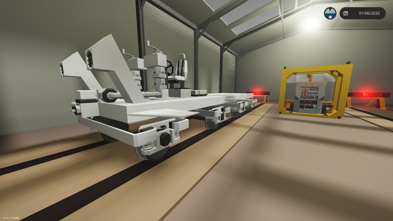 Stormworks Hand Cranked Train - YouTube