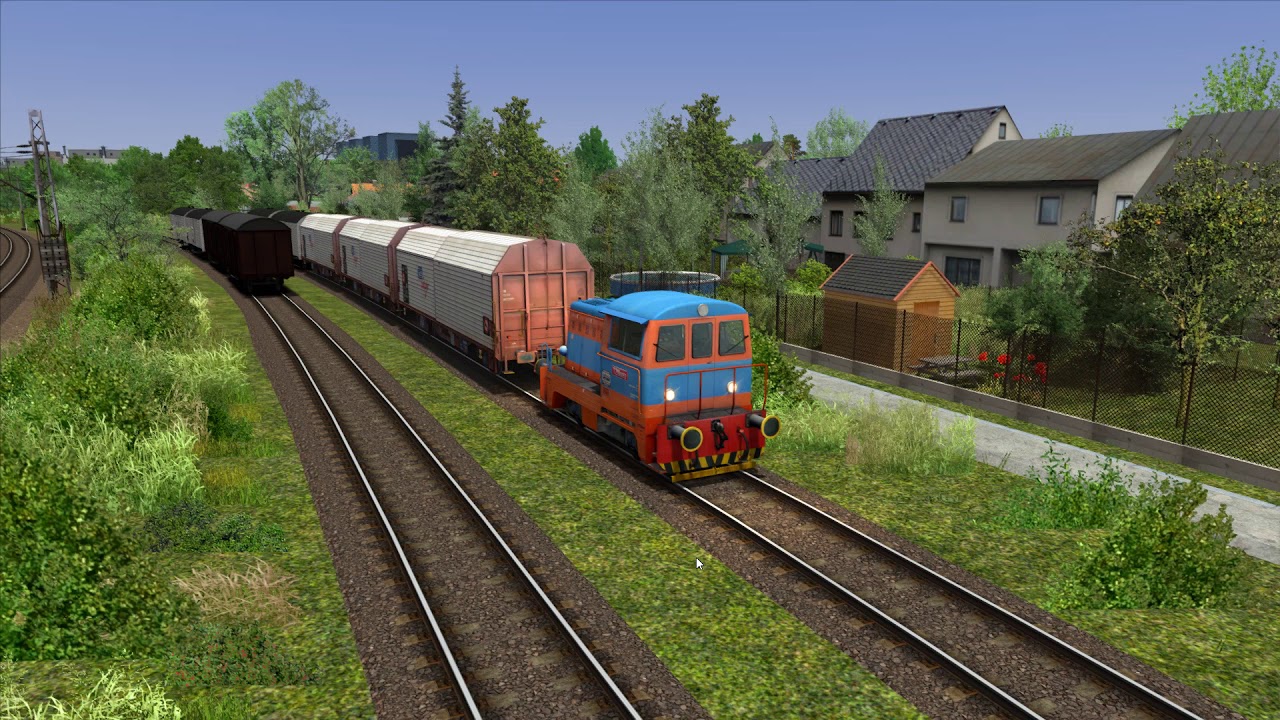 Train simulator 2021 x64,Trat 220 ,nákladní vozba. - YouTube