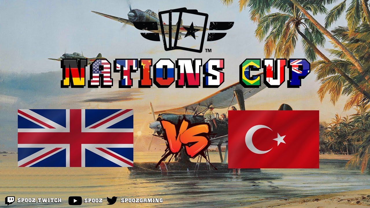 [KARDS] Nations Cup day 3 - UK vs Turkey - YouTube