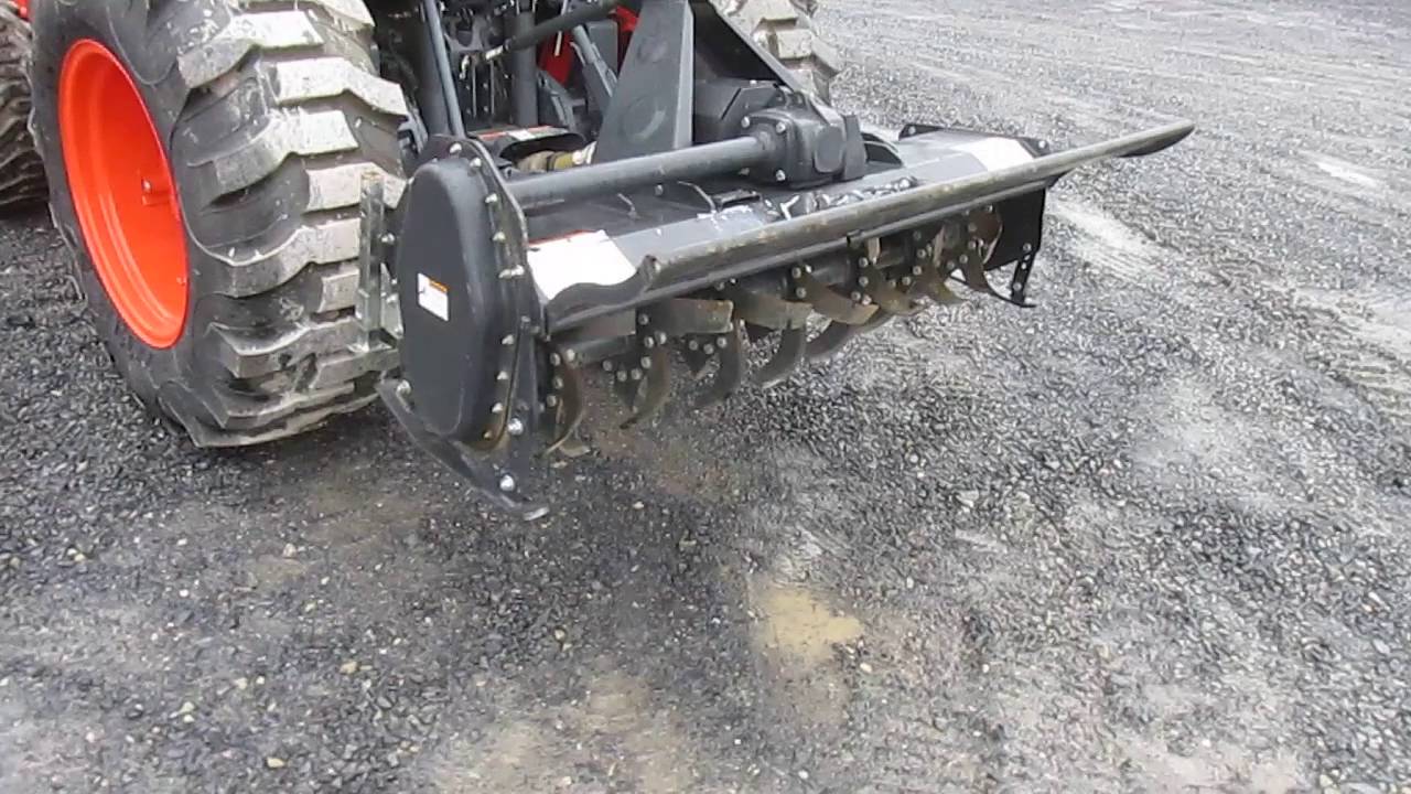 Bobcat Tiller - YouTube