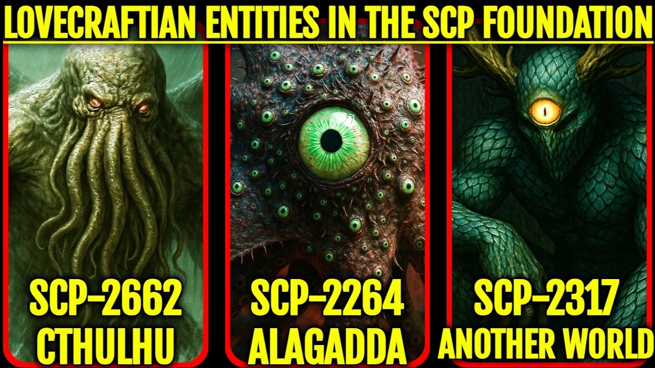 10 Mind-Bending Lovecraftian SCP Foundation Creatures That Will Melt ...