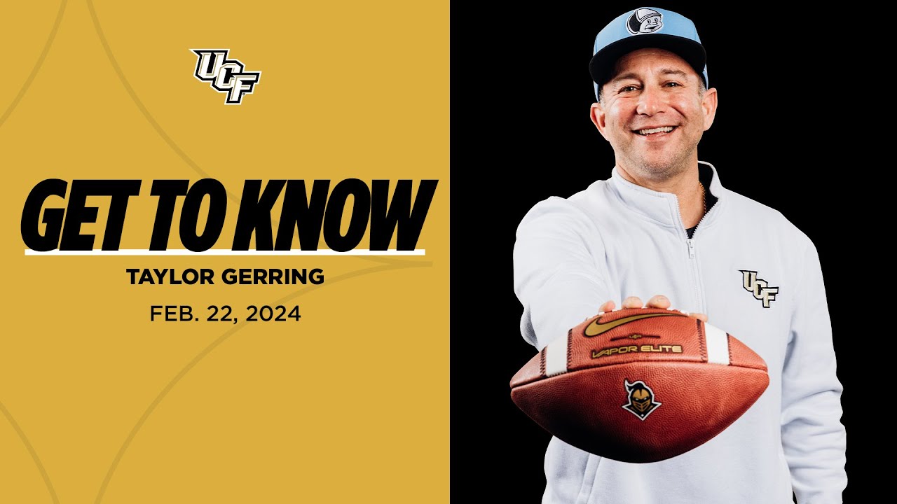 UCF Athletics Presents: Get to Know Taylor A. Gerring - YouTube