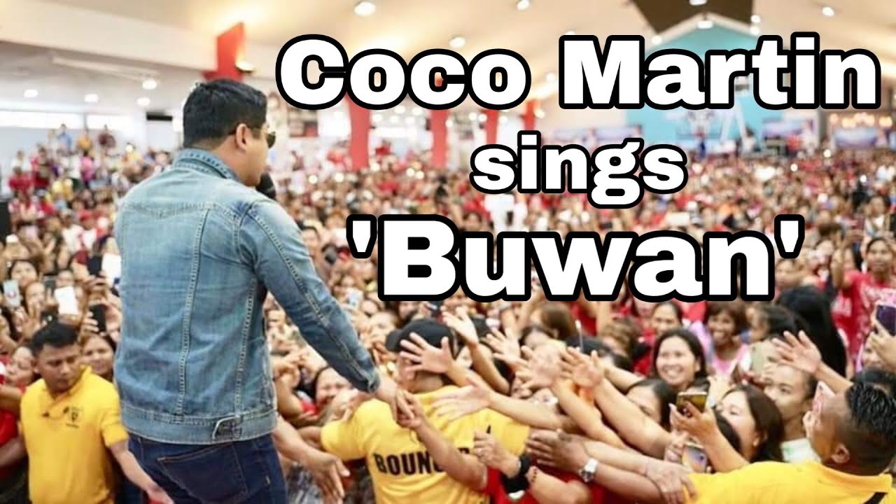 Coco Martin sings Buwan | LIVE - YouTube