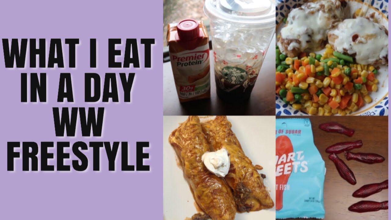 What I Eat In A Day WW Freestyle - YouTube