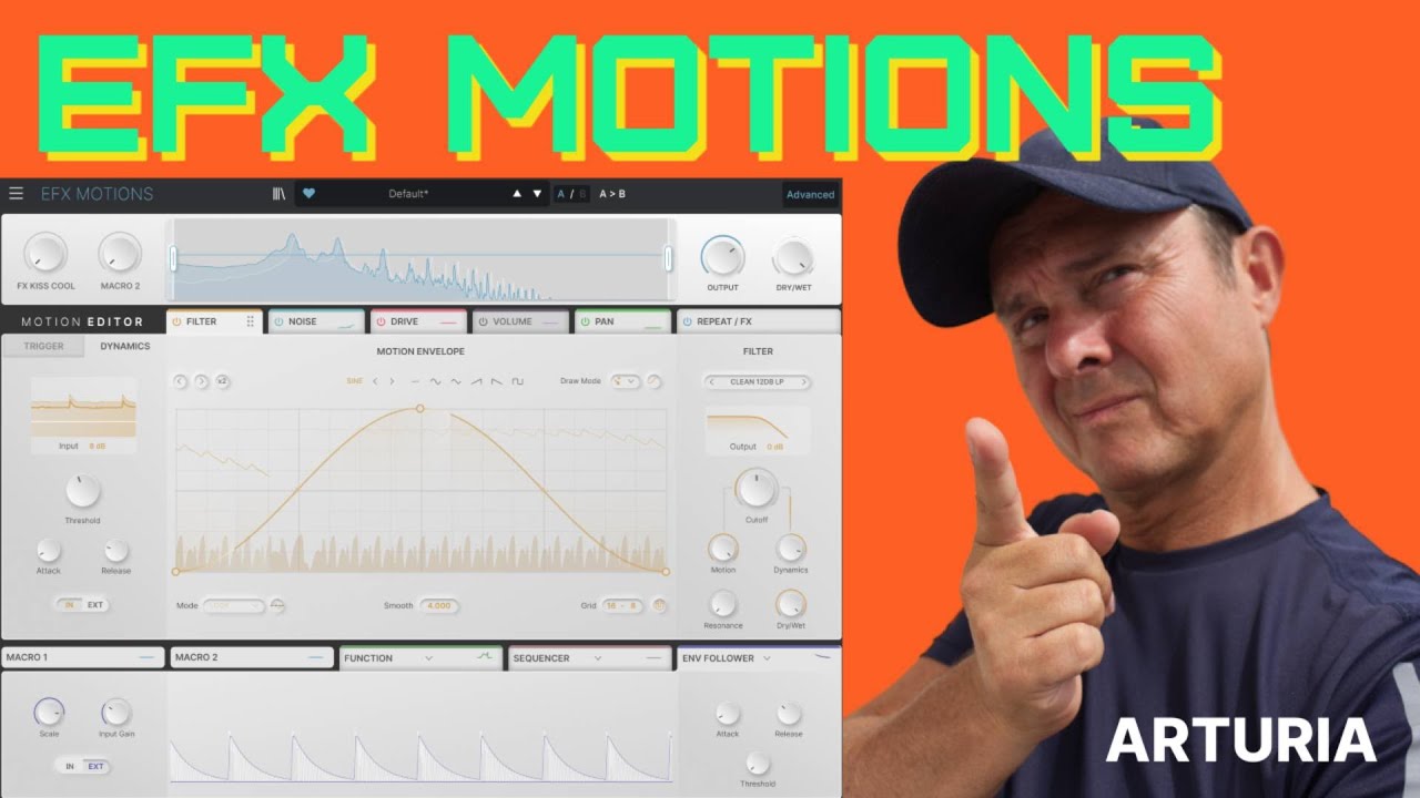 Arturia EFX Motions - YouTube