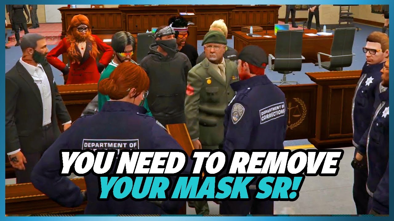 Garrett Discuss Mask Mandate With DOC | NoPixel RP | GTA | CG - YouTube