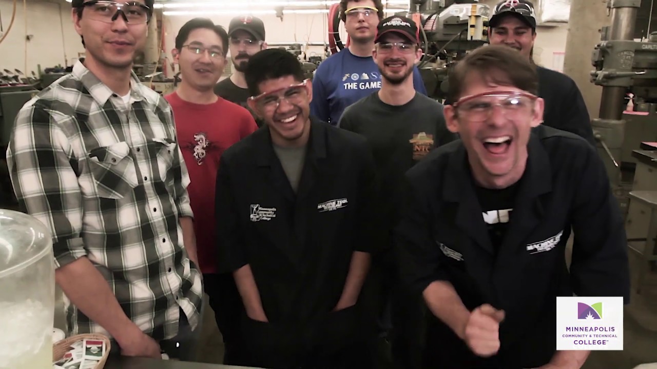 CNC Machinist (Machine Tool) Program at Minneapolis College - YouTube