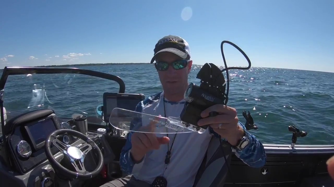 Aqua Vu Multi-Vu XD Camera for Open Water Walleye - YouTube