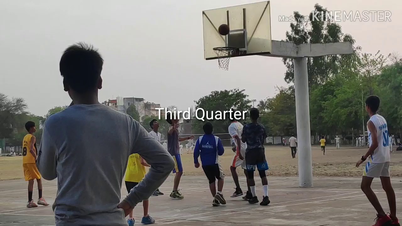 Basketball junior boys match - YouTube