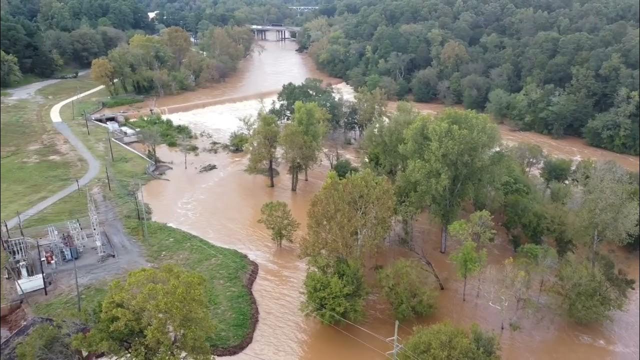 Hurricane Helene’s aftermath, flooding of Catawba river chain east of ...