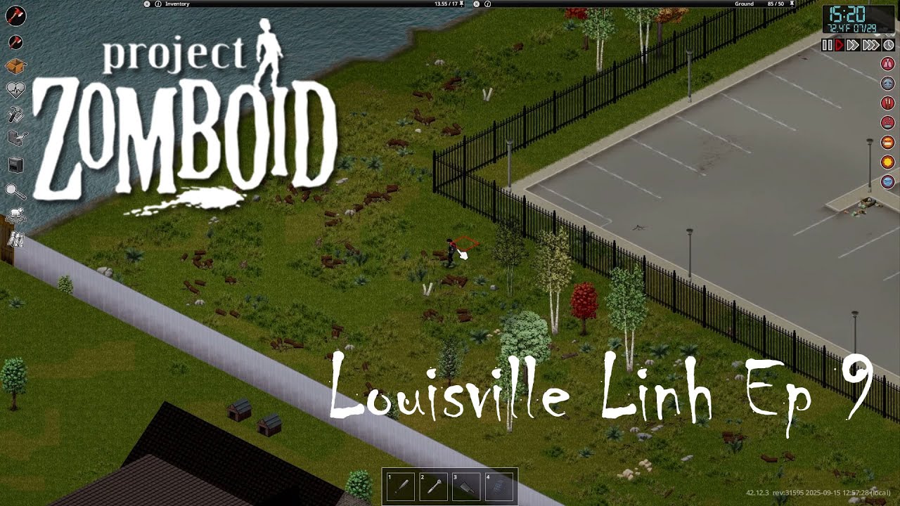 Project Zomboid Louisville Linh Ep 9 | Gathering up my library and more ...