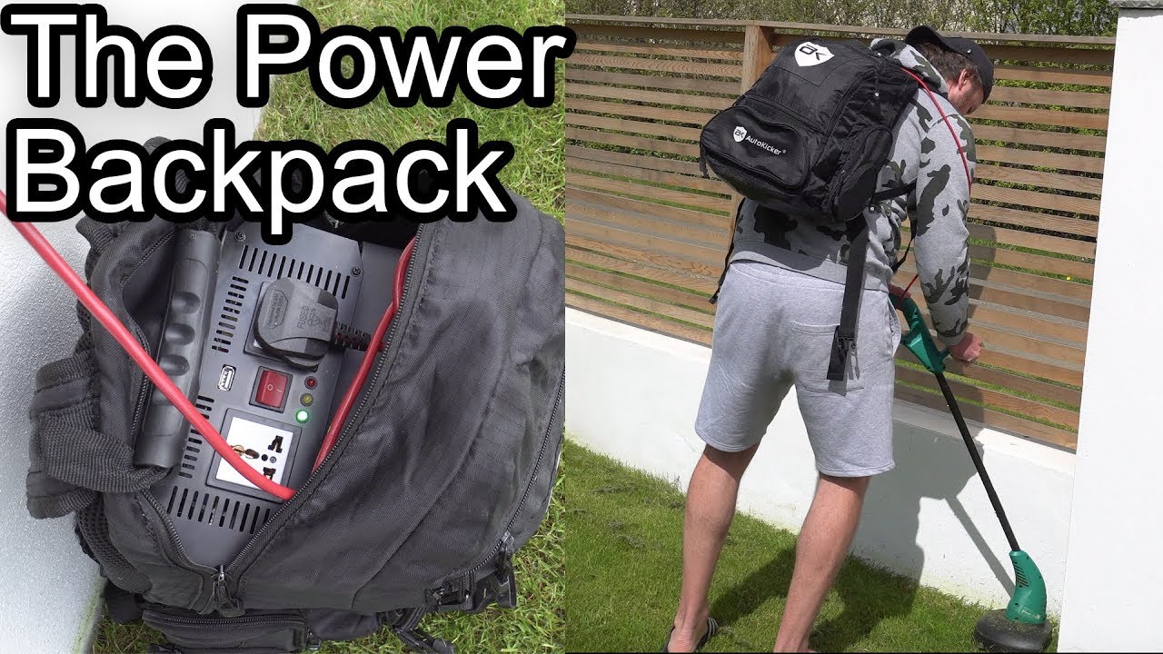 THE POWER BACKPACK!!! - YouTube