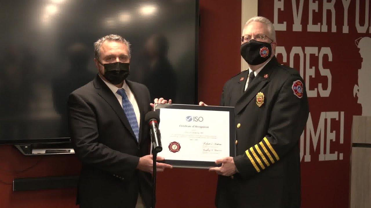 Oshkosh Fire Department ISO Class 1 Rating 4/15/21 - YouTube