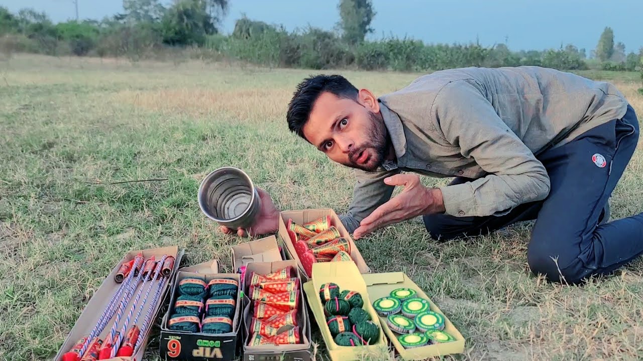 Steel Pot Power Chacking With All Crackers 😱 । @mrindainhacker ...