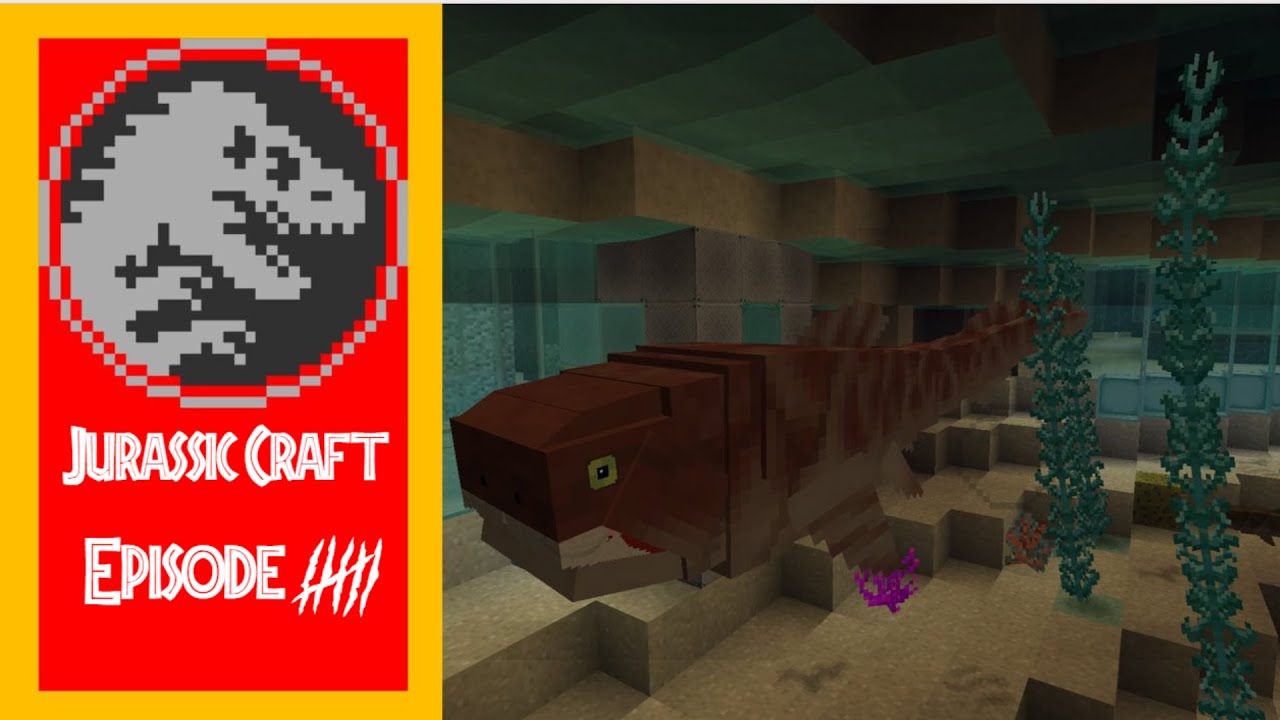 The Dunkleosteus | Jurassic Craft Part 6 | Minecraft Modded Survival ...