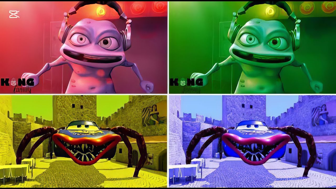 Crazy Frog Vs McQueen Zombie - YouTube