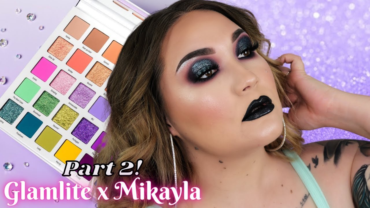 GLAMLITE X MIKAYLA PALETTE [ WELCOME TO PART 2!] - YouTube