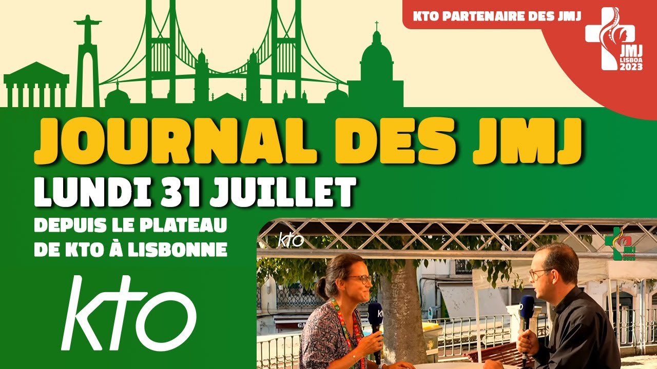 Journal des JMJ #1 : Bienvenue à Lisbonne ! - YouTube