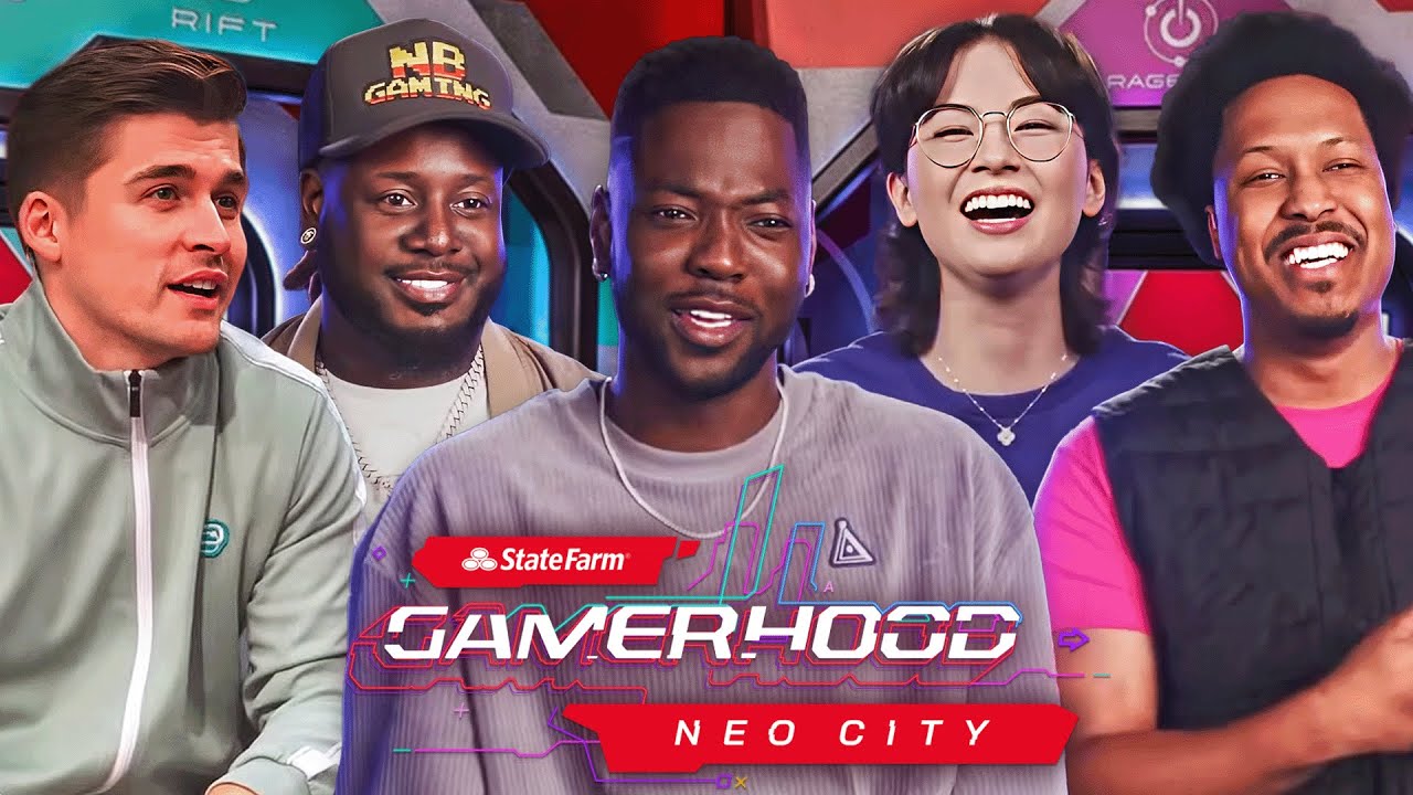 MARK VS EVERYBODY?! (Behind the Scenes State Farm Gamerhood: Neo City ...