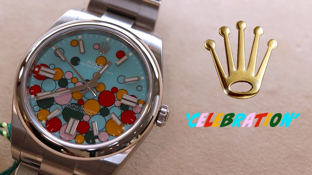 Rolex 'Celebration Dial' - Win, Troll or Both? - YouTube