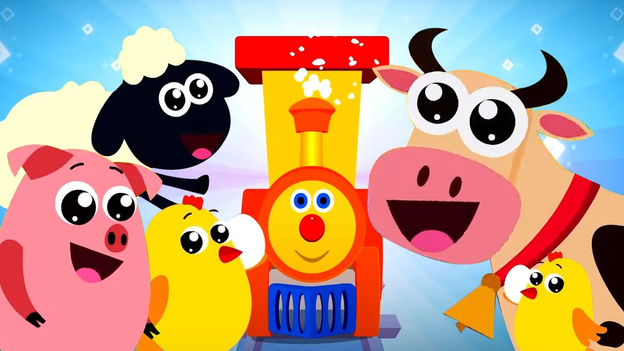 Ben The Train Goes To Old Macdonald Farm + More Songs and Rhymes for ...