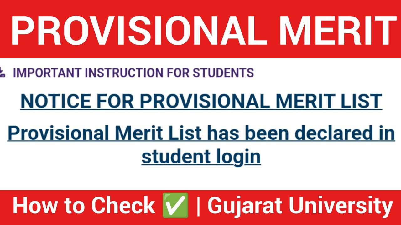 How to check Provisional Merit | Merit Marks | Category rank | BA ...