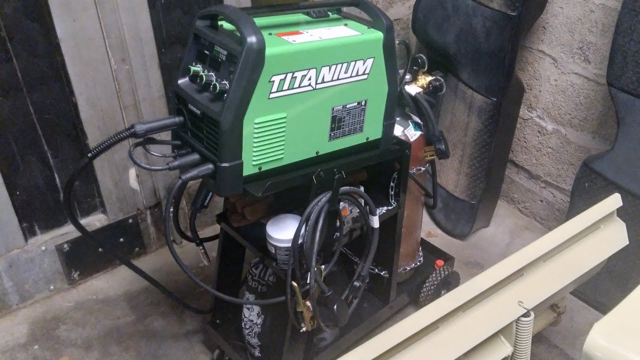 titanium mig 170 welder review - YouTube