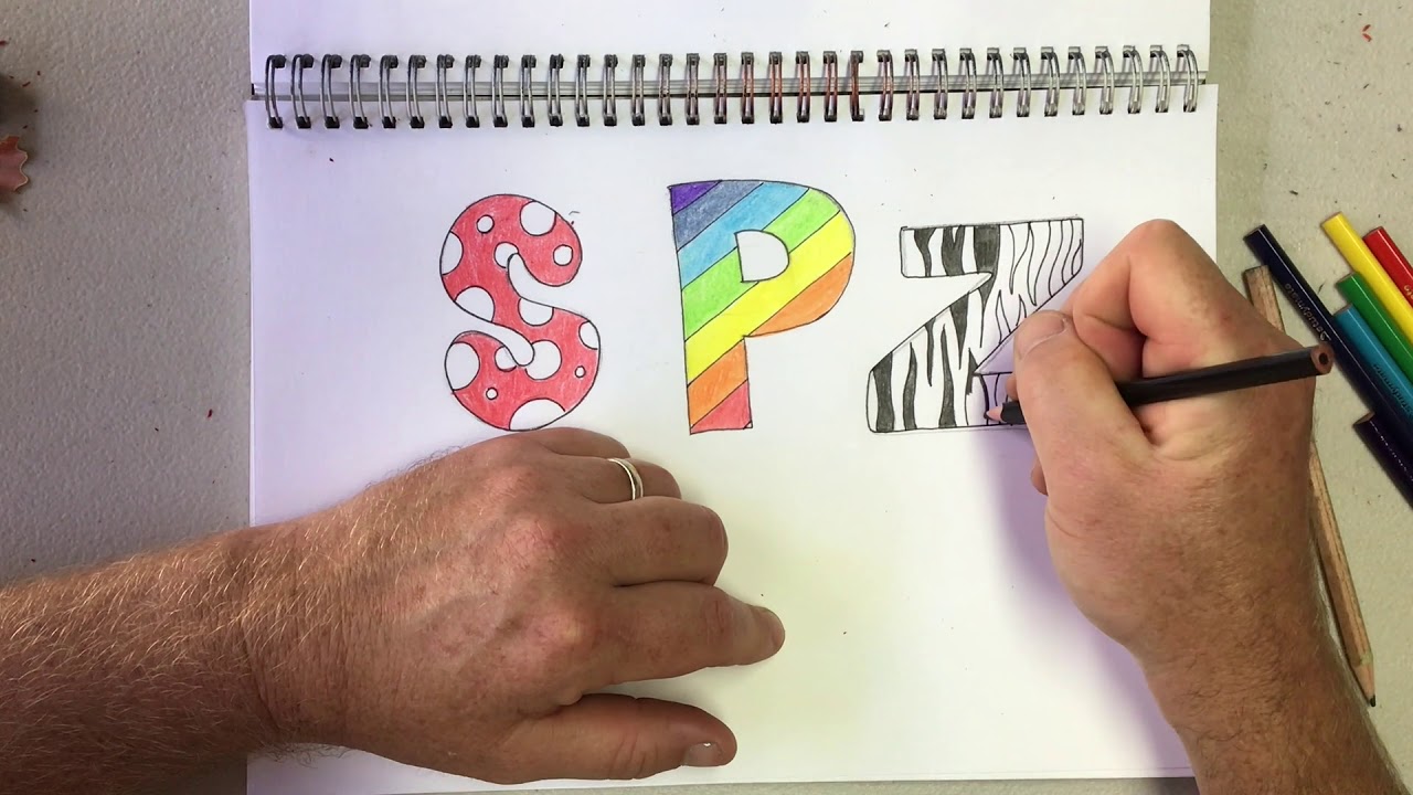 LETTERING TECHNIQUES - LESSON 2 - YouTube