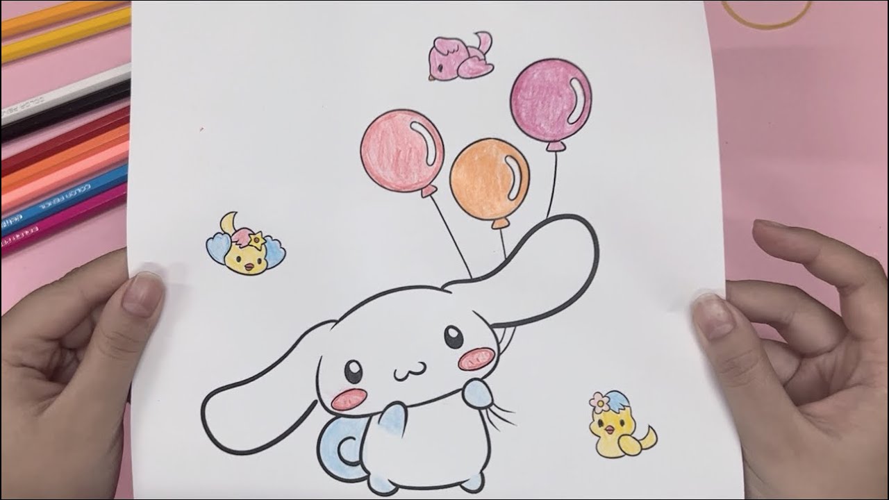 Tô màu Cinnamoroll siêu đáng yêu #tômàuđẹp #cinnamon | SunnyNguyen ...