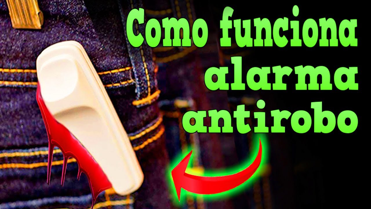 🚨EL SECRETO-ALARMA🚨antirrobo de la ROPA 🩳 - YouTube