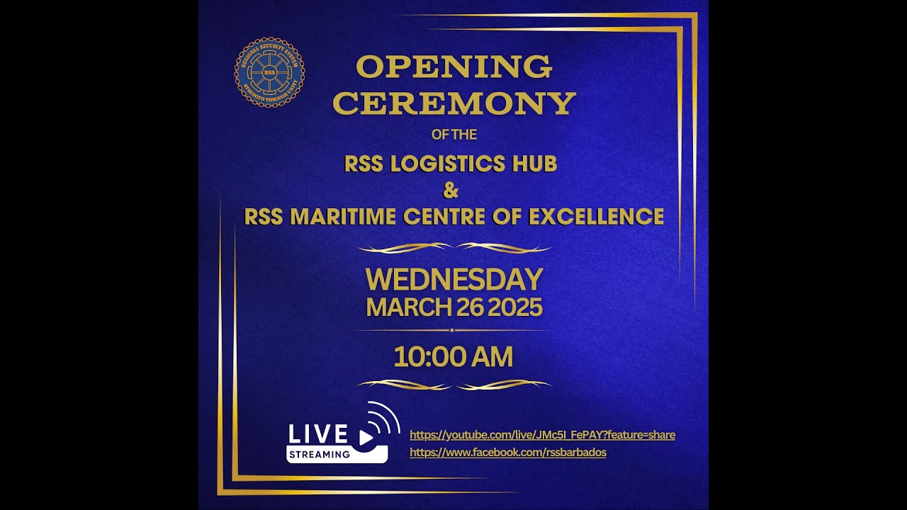 The Official Opening of the RSS Logistics Hub and the RSS Maritime ...