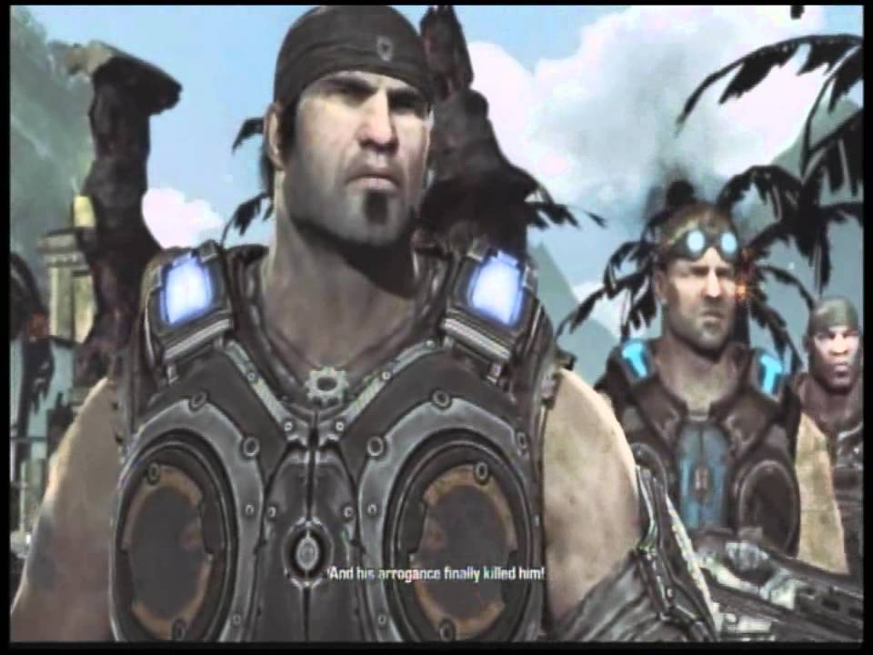 Gears Of War 3: Final Boss + Ending Cutscene - YouTube