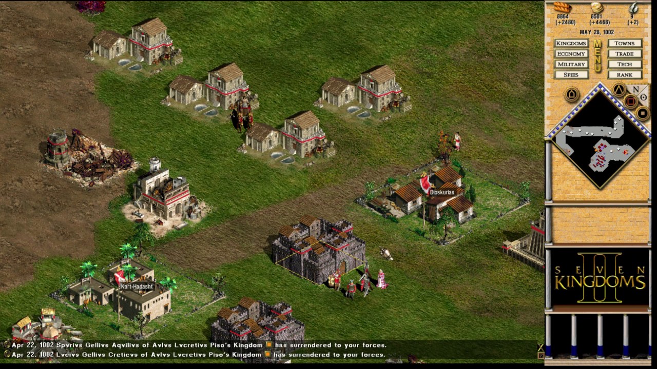 Seven Kingdoms 2 HD - scenario 3 - YouTube