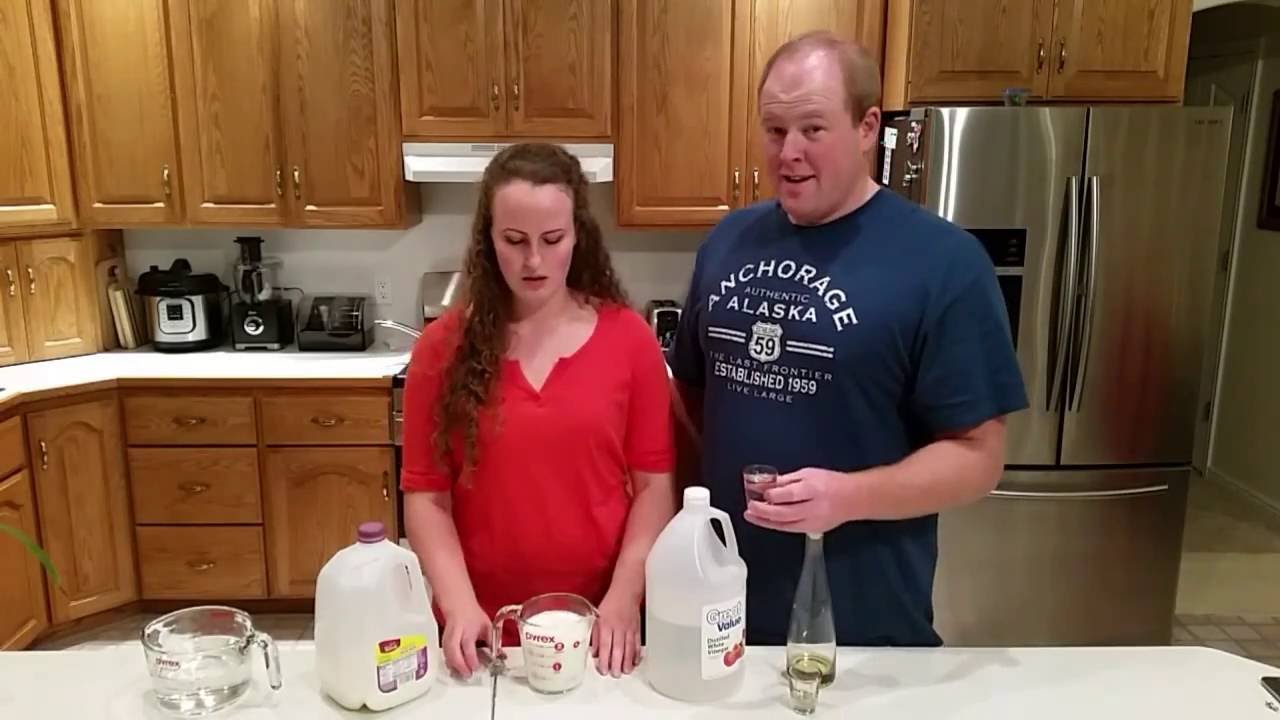 Plastic from milk: Casein plastic DIY - YouTube