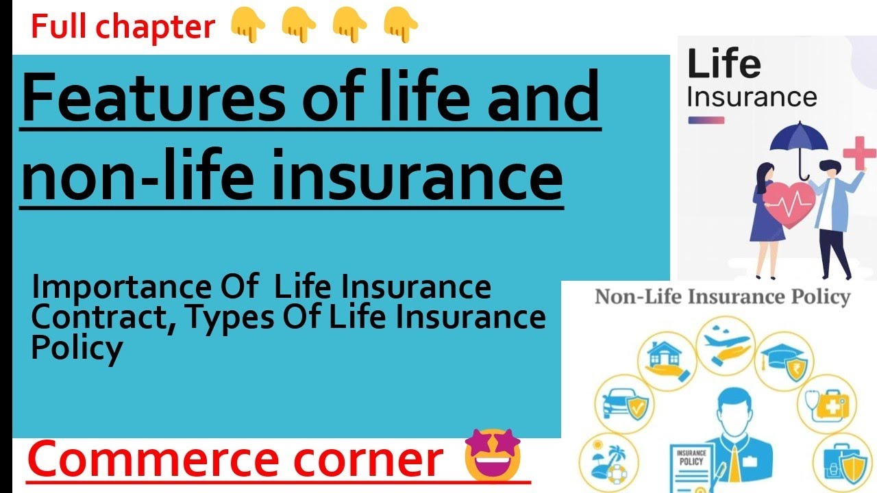 Features Of Life And Nonlife Insurance( Part-1) - YouTube