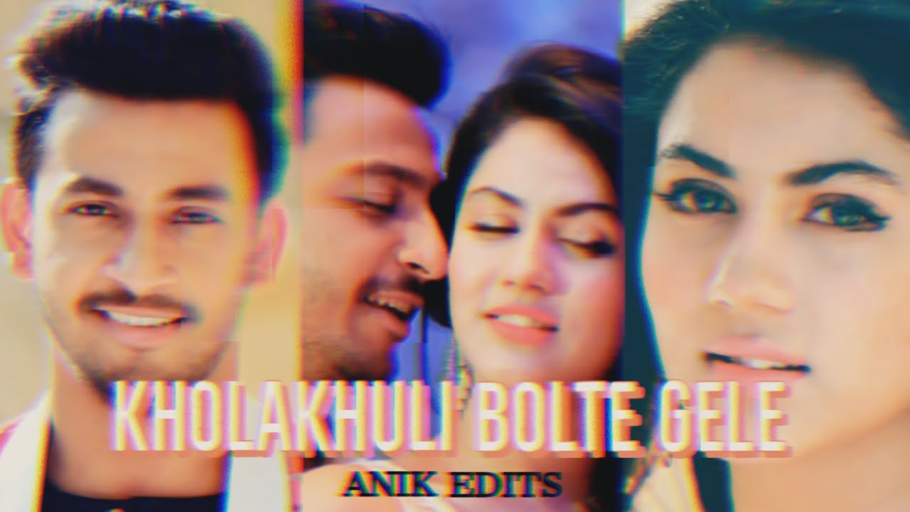 Kholakhuli Bolte Gele 4K Status | Bengali Lofi Status| WhatsApp Love Status | Anik Edits - YouTube