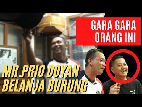 GARA-GARA BAPAK INI, MR.PRIO DOYAN BELANJA BURUNG || PRIO EXCELLENT VLOG KULINER - YouTube