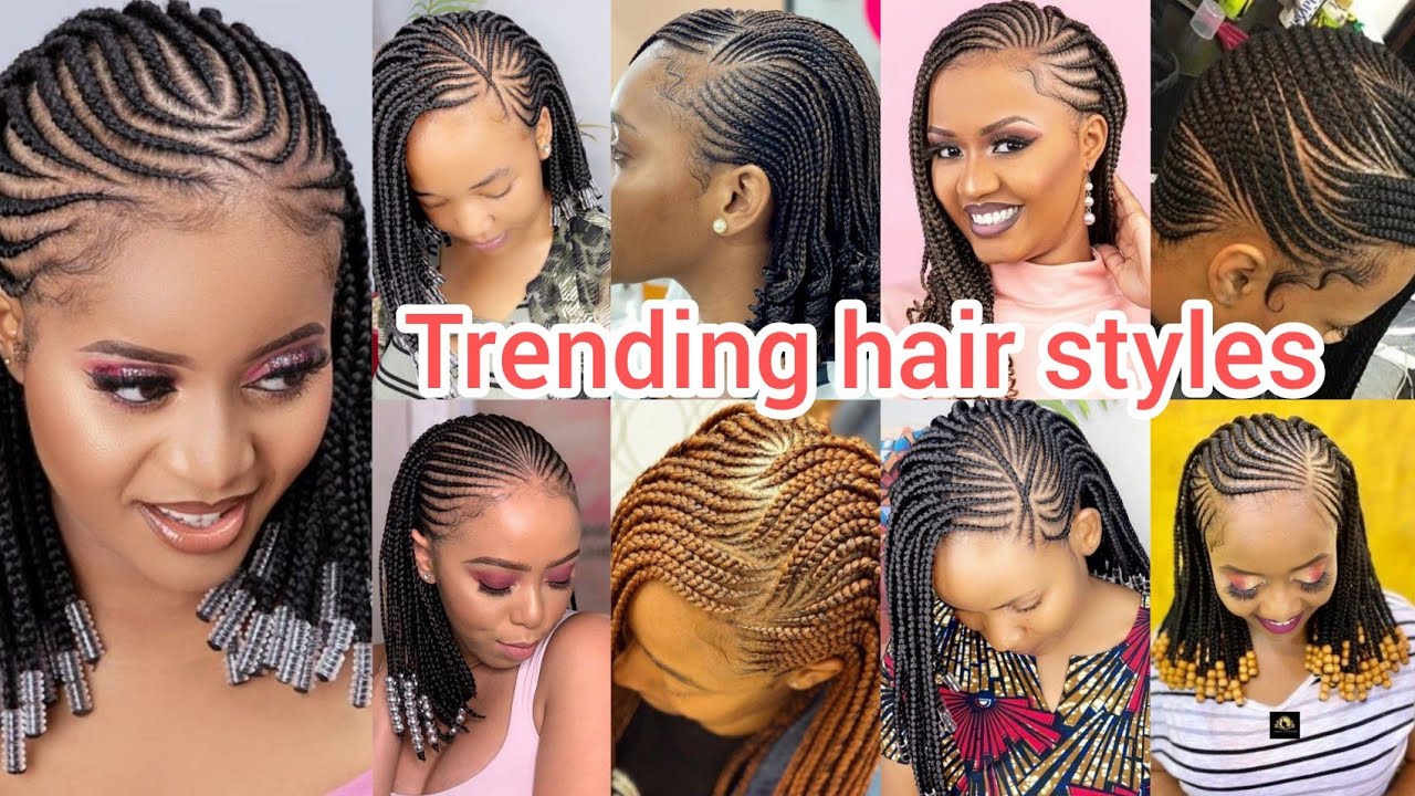 MITINDO MIPYA YA KUSUKA YEBOYEBO/TRENDING HAIR STYLES - YouTube