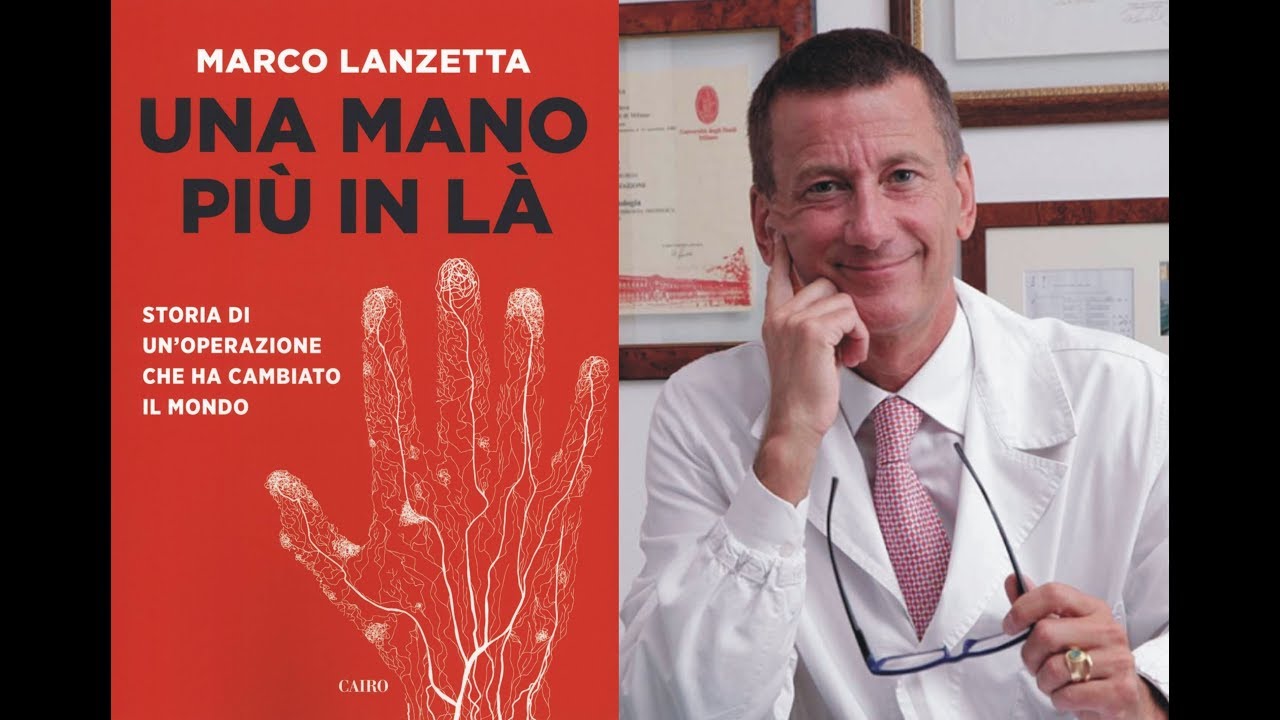 Marco Lanzetta * Una mano più in là (Cairo Editore) - YouTube