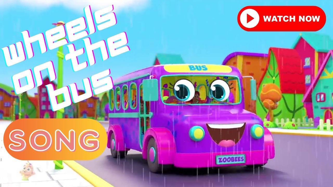 Wheels On The Bus Baby Song | School Bus Song | Nursery Rhymes and Kids ...