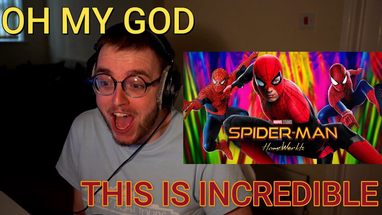 NERD REACTS TO SPIDER-MAN 3: HOMEWORLDS | Concept TRAILER - YouTube
