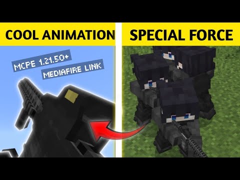 BEST MODERN WAR GUN MOD - BEST COOL MOD ADDON MCPE BEDROCK 1.21.50 ...