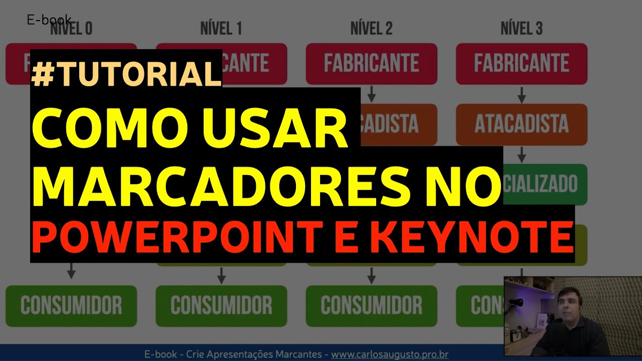 Como usar marcadores diferenciados no Powerpoint e Keynote - YouTube