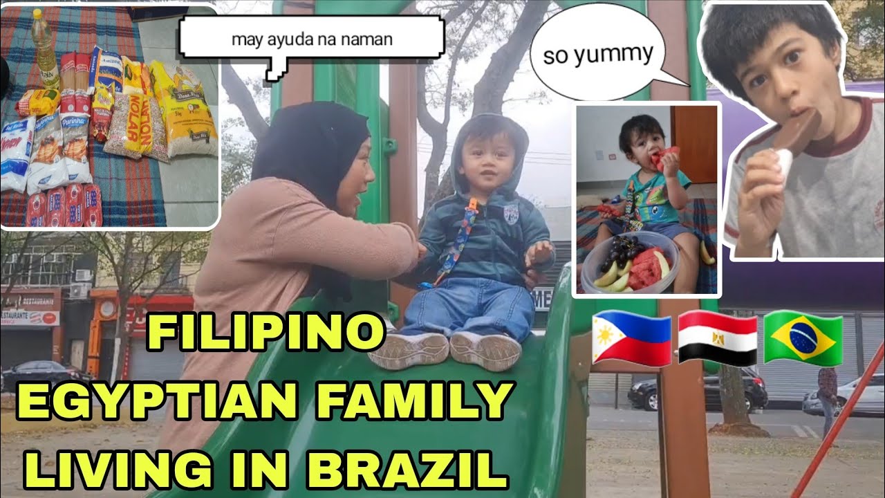 LIFE IN BRAZIL OF EGYPTIAN FILIPINO FAMILY- PINAY IN BRAZIL - YouTube