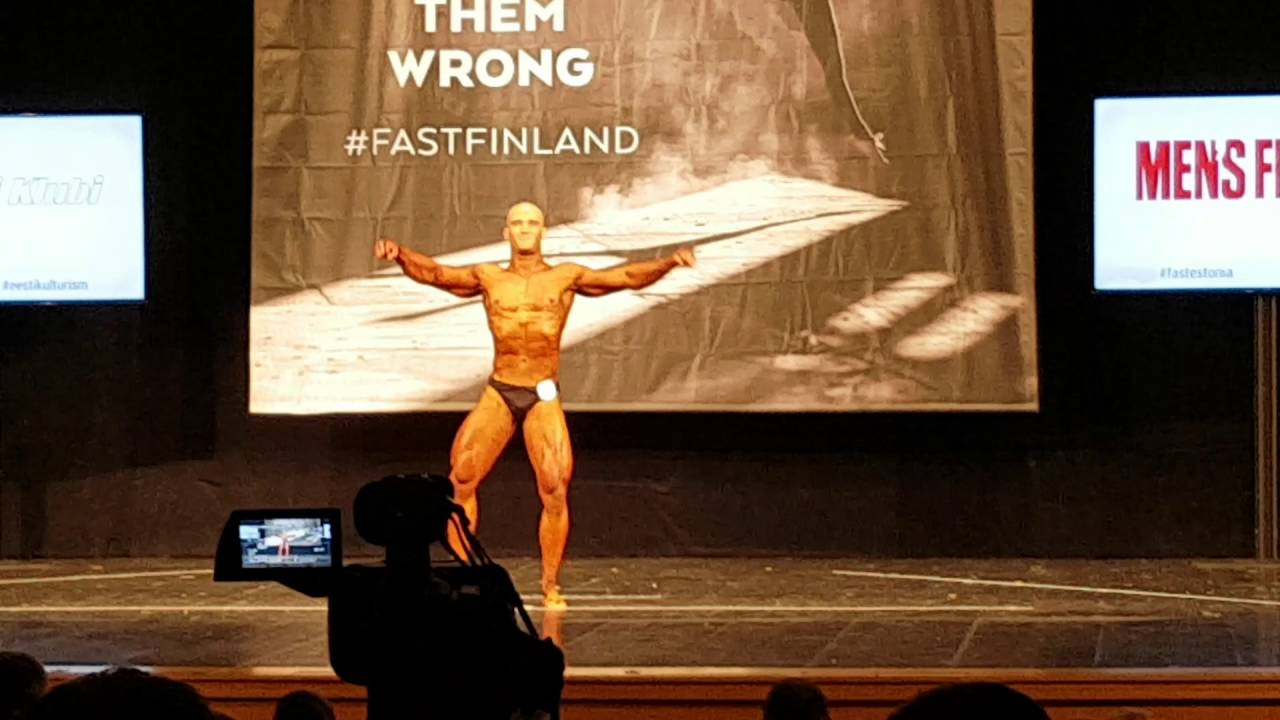 Bodybuilding Baltic Match Jānis Kravalis - YouTube