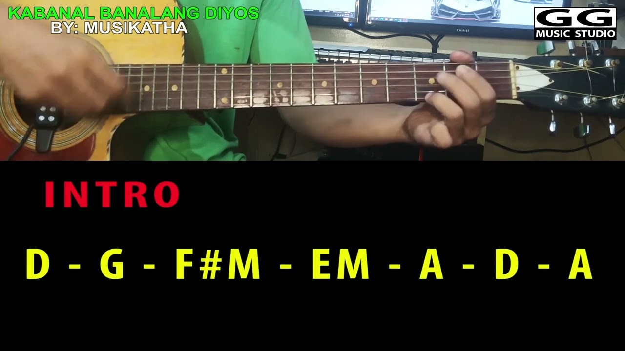 KABANAL BANALANG DIYOS by:Musikatha (EASY GUITAR CHORDS TUTORIAL WITH ...