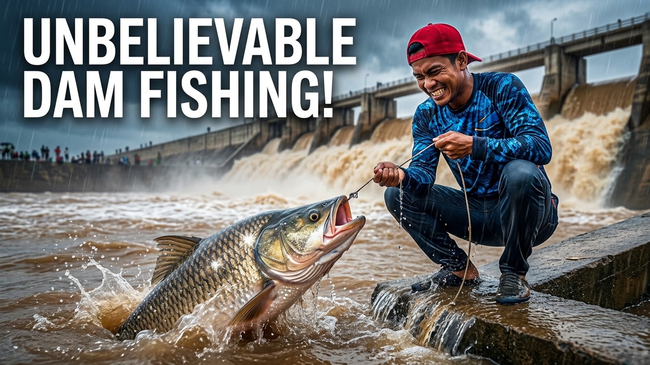 Welcome to the 1 Makara Dam in the middle of the rainy season ...